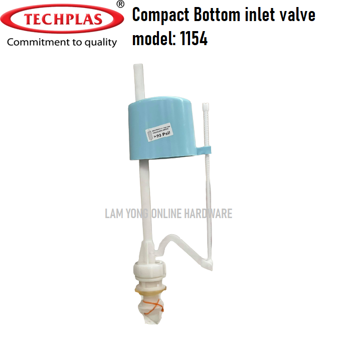 Techplas Compact Bottom inlet valve (1154) ｜Flushing Cistern ...