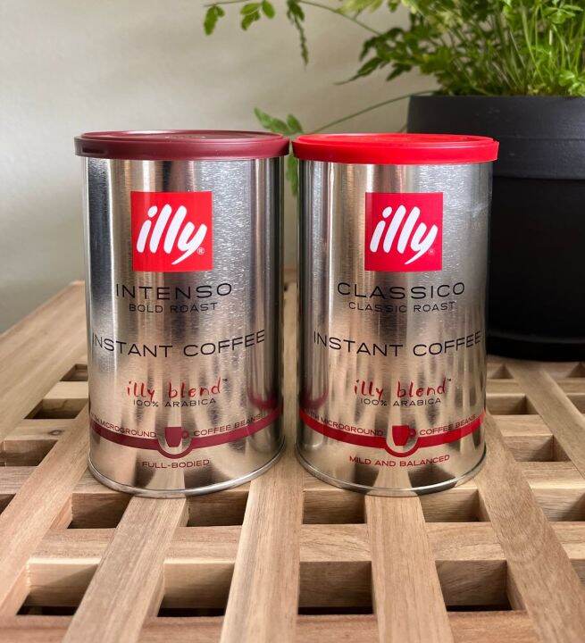 Illy Instant Coffee 95g (Classico/Intenso) | Lazada