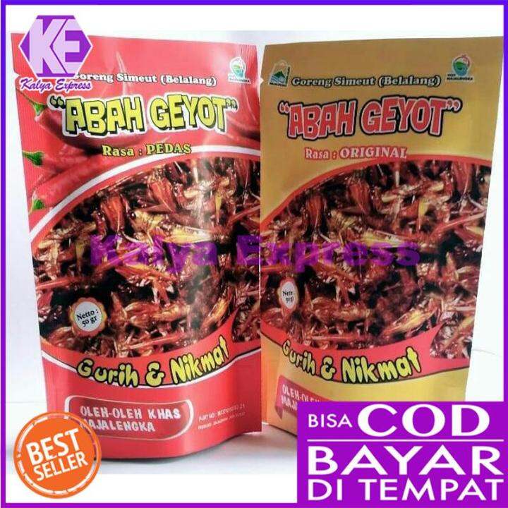 Goreng Simeut Abah geyot Majalengka, Belalang Goreng Cemilan ...