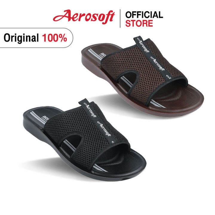 Aerosoft รองเท้าแตะผู้ชายแอโร่ซอฟรุ่น MP4901 | Lazada.co.th