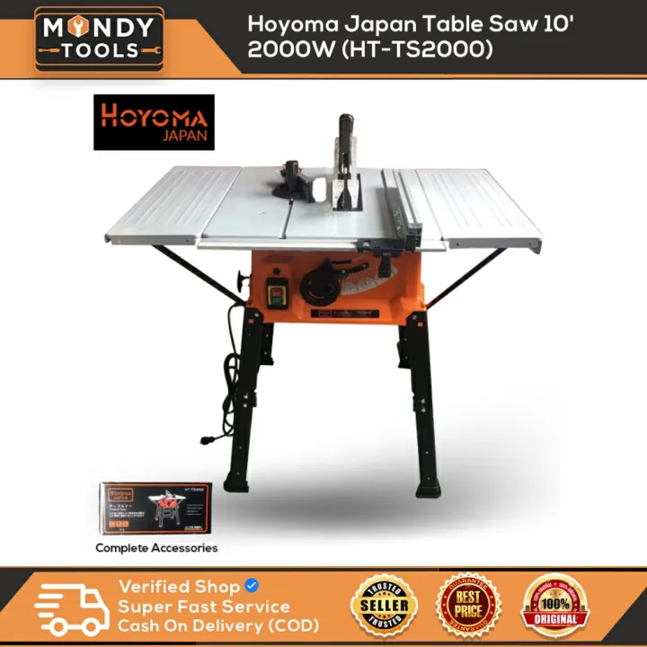 Hoyoma Japan Table Saw 10' 2000W (HT-TS2000) (Original) | Lazada PH