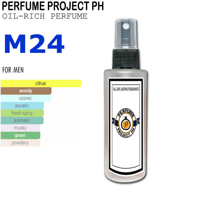PERFUME PROJECT M24 Inspired Perfume Eclatte For Men long lasting scent ...