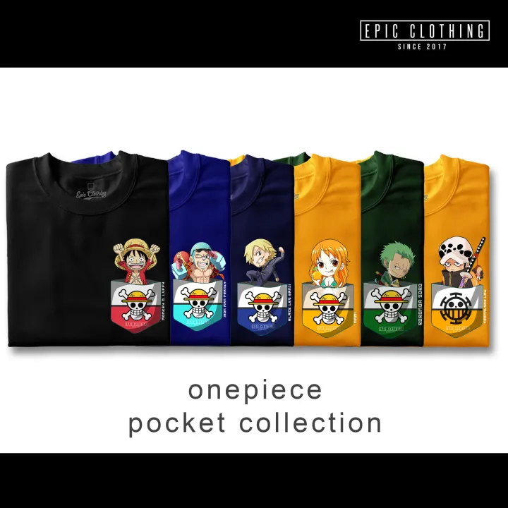 Epic clothing 2017 - Pocket Onepiece Collection(Onepiece)(Anime)(Unisex ...
