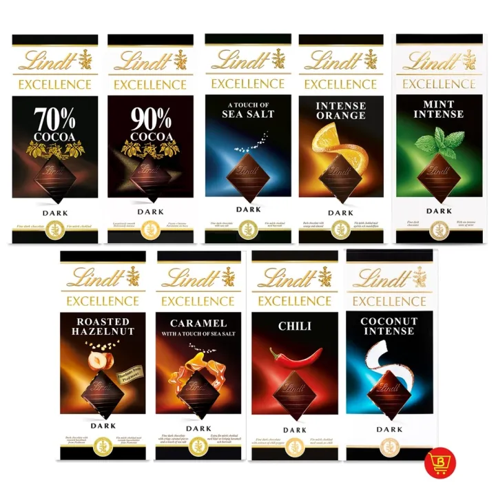 Lindt Excellence Intense Dark Chocolate 100g / 50g | Lazada PH