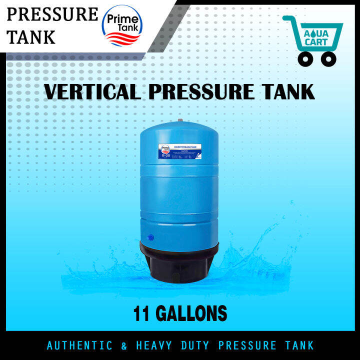PRIME TANK G-11 STORAGE VERTICAL PRESSURE TANK (11 Gallons) | Lazada PH