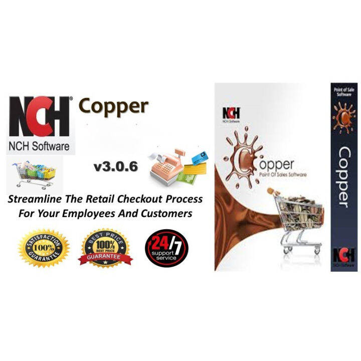 (Windows) NCH Copper Point of Sales (POS) Software v3.0.6 [2020 Full ...