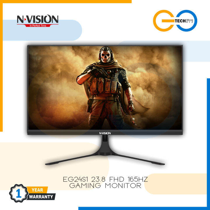 Nvision EG24S1 Black / EG24SW White 24" (23.8") FHD 1920X1080 165Hz IPS ...