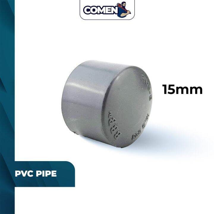 PVC End Cap 15mm Pipe Fittings Cap PVC Fitting End Cap Penutup Paip PVC ...