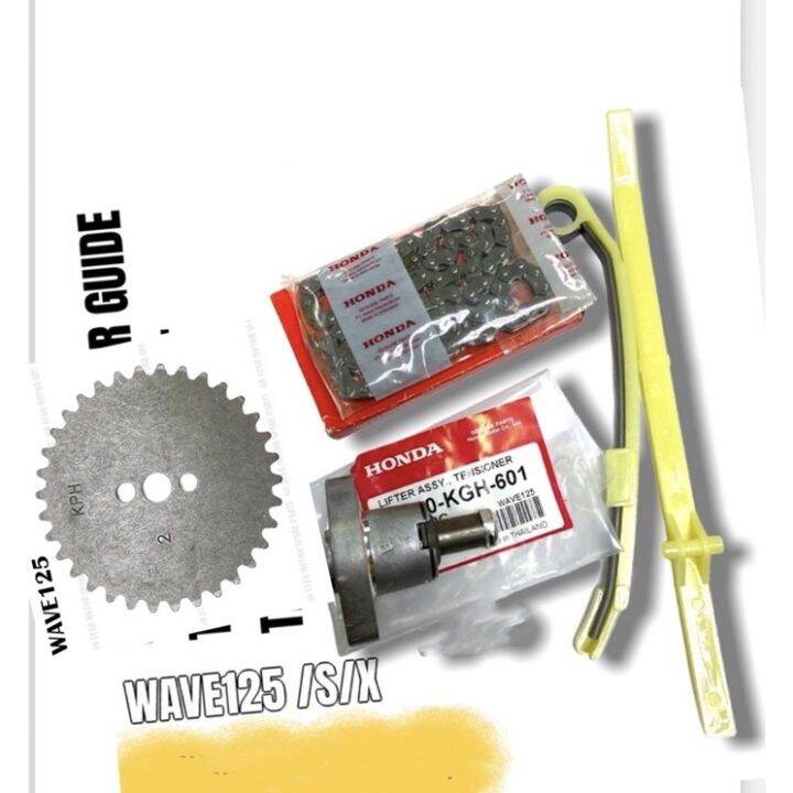 honda WAVE125 WAVE125S WAVE125X TIMING chain KIT set timing gear CHIAN ...