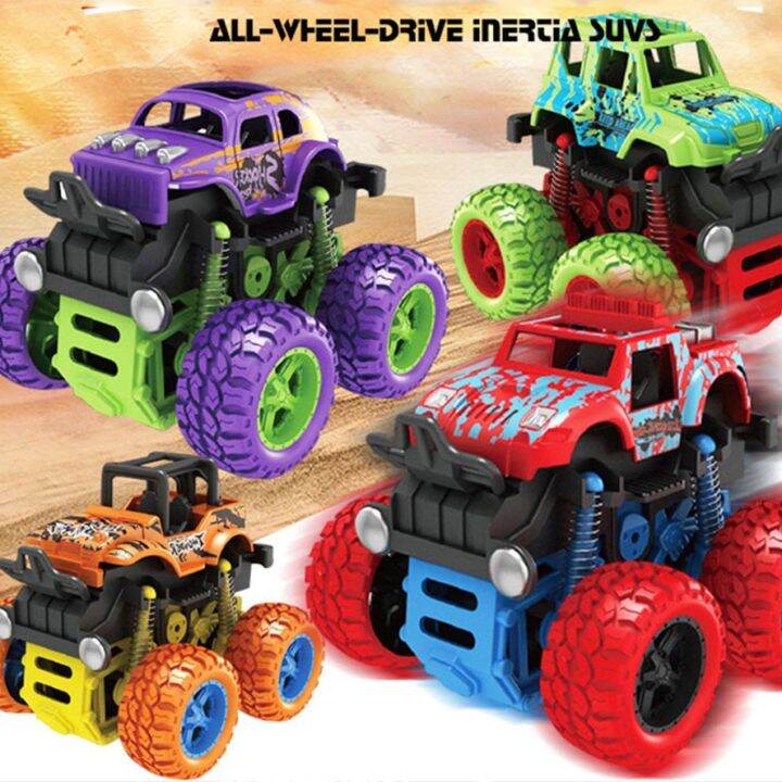 Inertial Vehicle Off Road Four Wheel Drive Pull Back Plastic Friction ...
