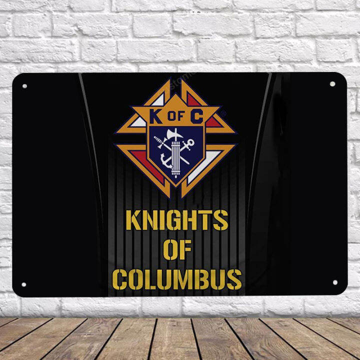 2023 Knights Of Columbus metal sign 7 | Lazada PH