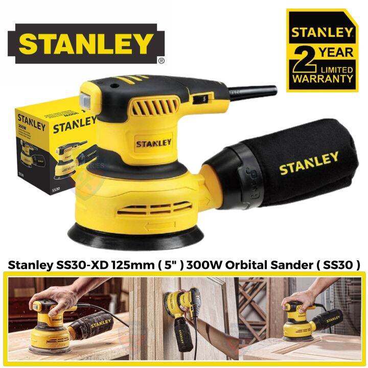 STANLEY SS30-XD 125mm ( 5" ) 300W Orbital Sander ( SS30 ) | Lazada