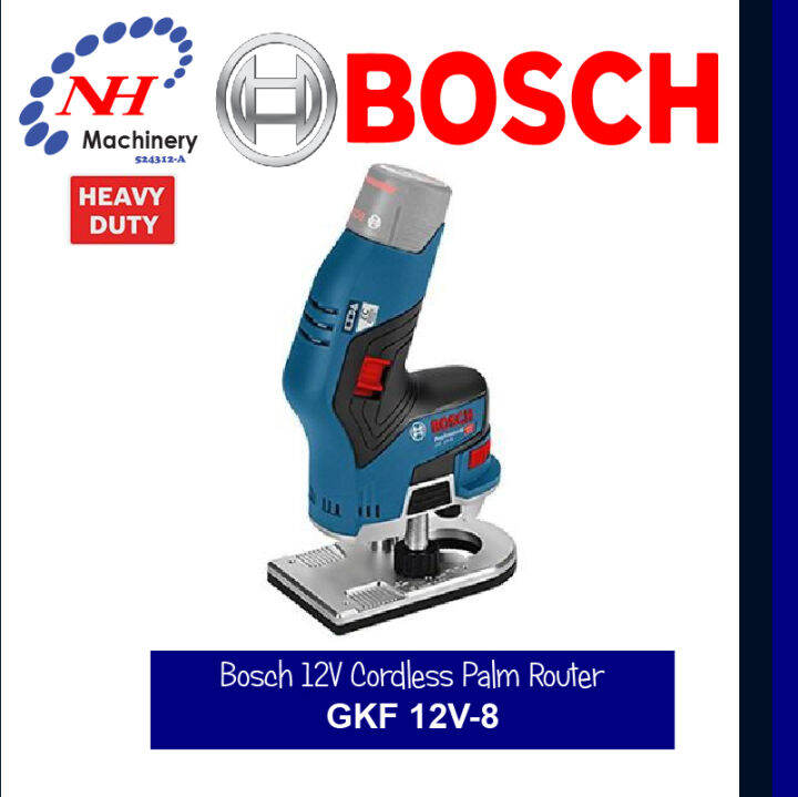 Bosch GKF 12V-8 - 12V Cordless Palm Router | Lazada