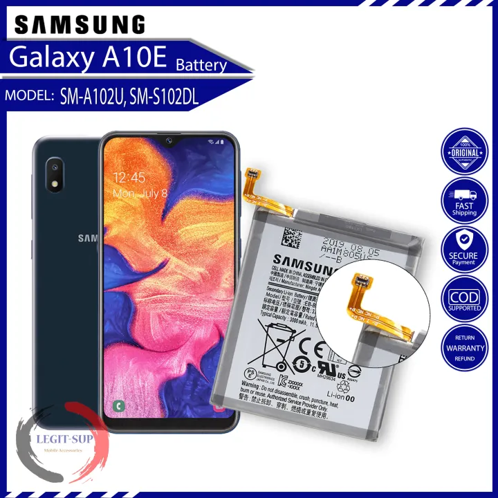 Samsung Galaxy A10e Battery Model: EB-BA202ABU 3000mAh (Original ...
