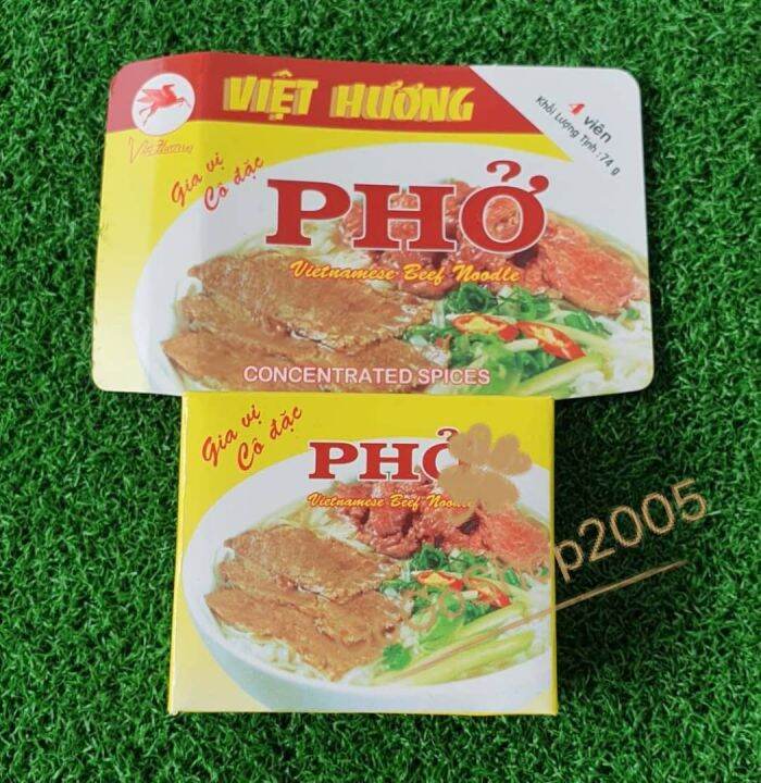 【Vietnam】Viet Huong beef noodle seasoning tablet 74g - Vien gia vị pho bo Viet Huong 74g ...