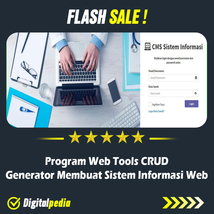 Program Web Tools CRUD Generator Membuat Sistem Informasi Web Dengan Mudah Dan Cepat Aplikasi ...