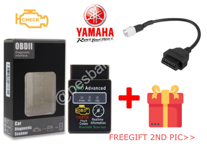 Yamaha MT25, Yamaha MT07, Yamaha MT09 - ecu scanner dan reset check ...