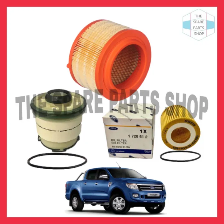 FORD RANGER T6 T7 2.2 3.2 MAZDA BT50 OIL FILTER FUEL FILTER AIR FILTER ...
