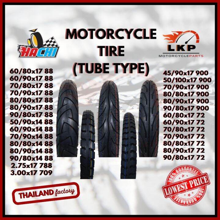 【Authentic quality】 ♞ HACHI MOTORCYCLE TIRE TUBE TYPE THAILAND🇹🇭🇹🇭🇹🇭 45 ...