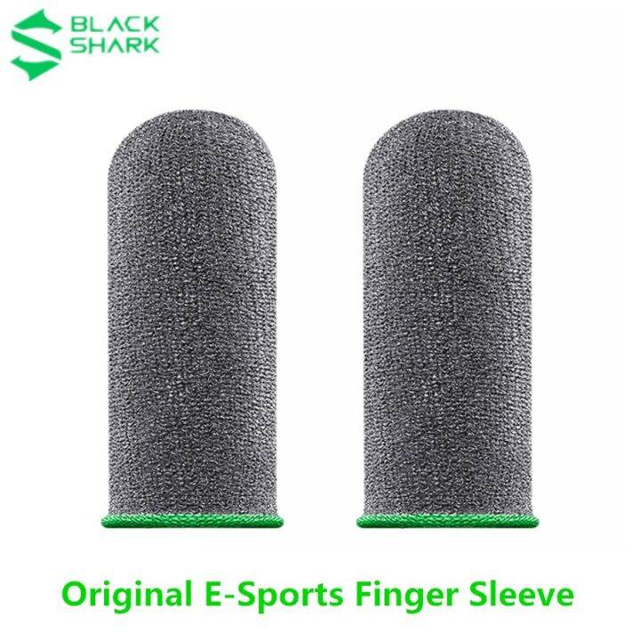 Original Black Shark Game Triggers Set with Finger Sleeve Joystick ...