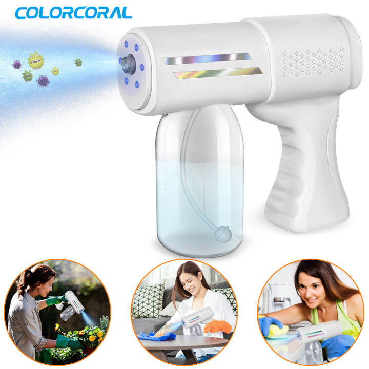 ColorCoral Nano Spray Gun Disinfecting Machine Wireless Atomized ...