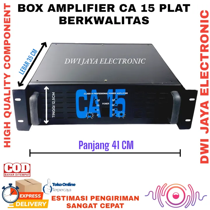 BOX POWER AMPLIFIER 3U CA 15 | Lazada Indonesia