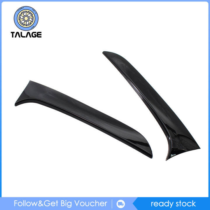 Talage 1 Pair Rear Roof Window Side Spoiler Wing Plastic for BMW 1 ...