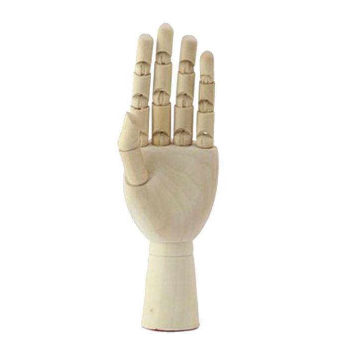 Gociy 18cm Wooden Mannequin Hands Children Left Hands Model Sketching ...