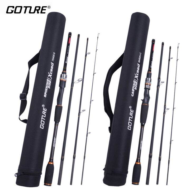 ♜Goture Xceed Fuji Guide Ring Selectable Spinning Casting Fishing Rod ...