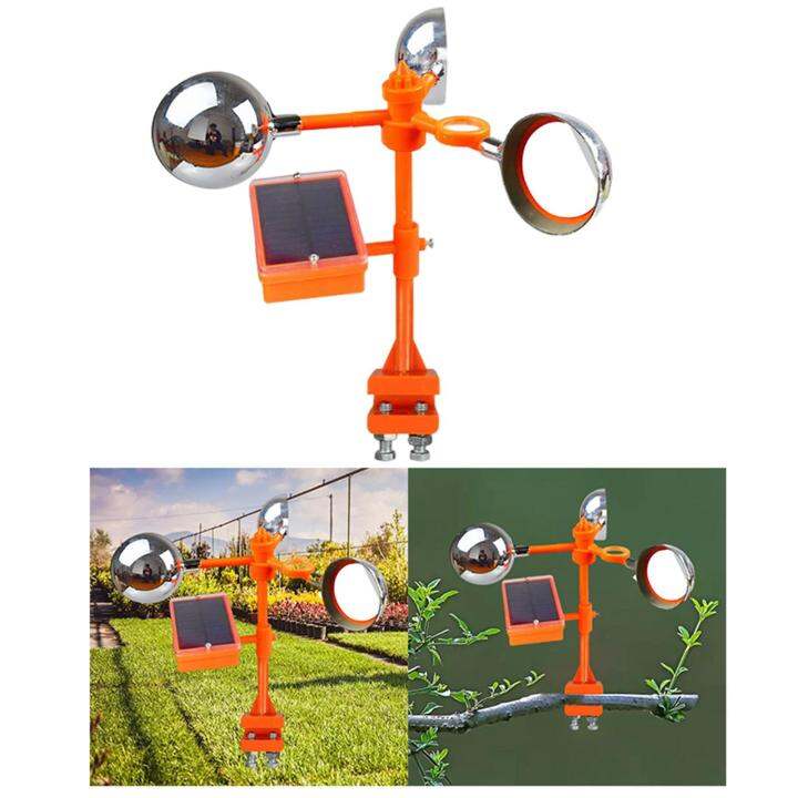 Serenable Outdoor Animals Repeller Windmill Deterrent Wind Powe ...