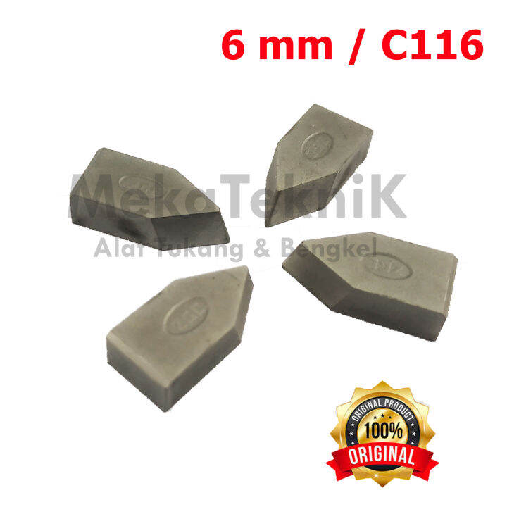 MATA WIDIA YG6 6MM C116 / MATA INTAN / MATA PAHAT WIDIA / BETEL WIDIA ...
