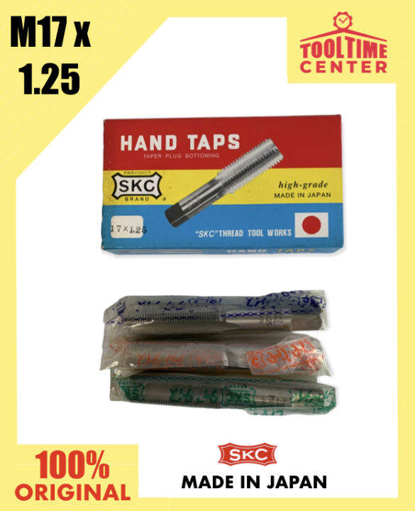 SKC 3 pc. Hand Tap Set M17x1.25 Made in Japan | Lazada PH