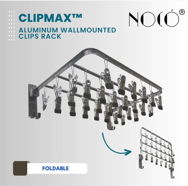 NOCO ClipMax™ Aluminum Wall-Mounted Clips Rack | Lazada PH