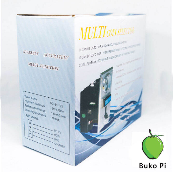 Multi / Multi Anti Universal-Coin-Slot-Selector-HX-616-for-Piso-WiFi ...
