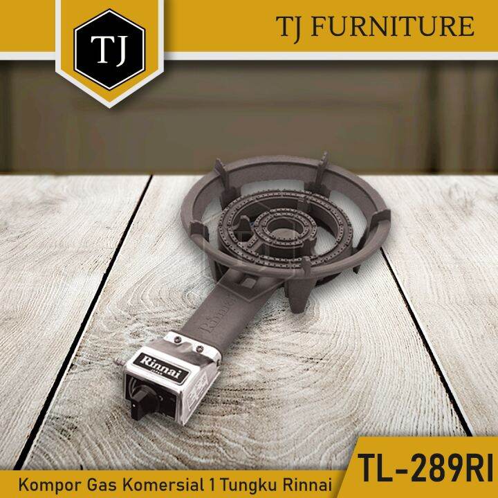 Rinnai Kompor Gas Komersial 1 Tungku Mawar - TL 289RI / TL 289 RI ...