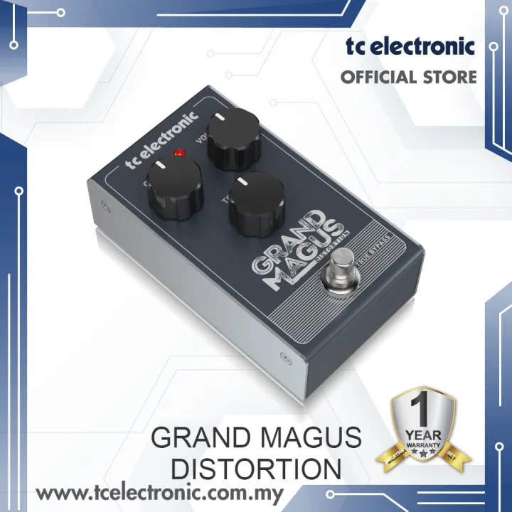 TC Electronic GRAND MAGUS DISTORTION Organic Tube-Like Distortion with ...