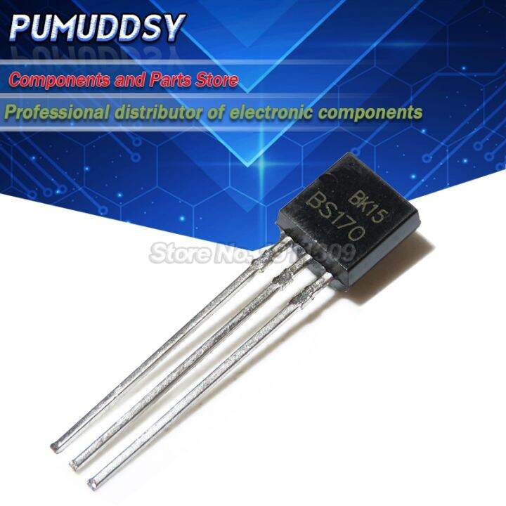 10PCS BS170 TO-92 MOSFET N-CH 60V 500MA IC คุณภาพดีที่สุด | Lazada.co.th