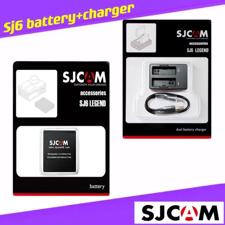 ♔SJCAM SJ6 Legend Battery and Charger Kit | Lazada PH