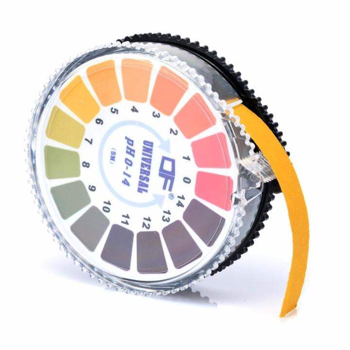 5m 0-14 PH Alkaline Acid Indicator Meter Test Paper Roll For Water ...