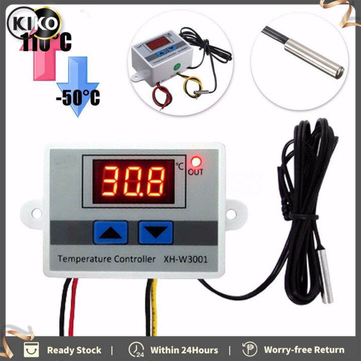 XH-W3001 AC 110V-220V Led Digital Thermoregulator Thermostat ...