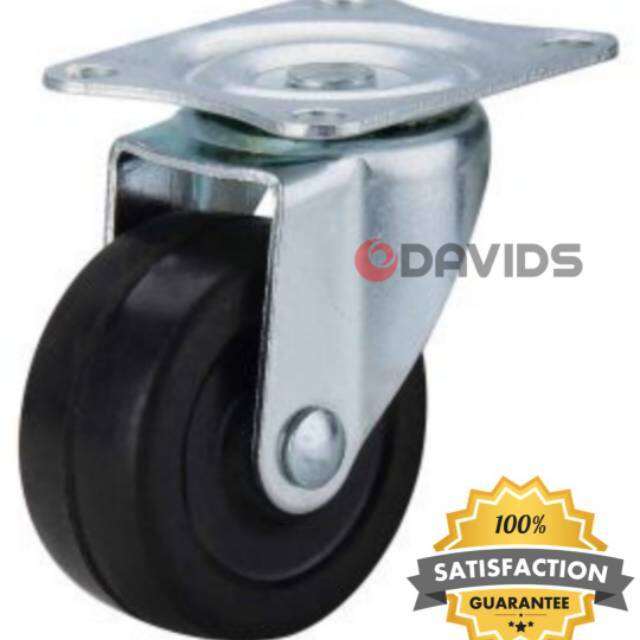 Roda Lemari Koper Meja Troli Trolly Troly Kecil Caster 11/2 Inch ...