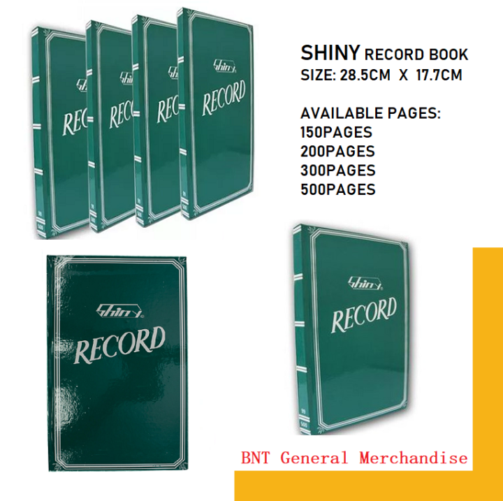 Shiny Record Book No.99 500pages, 300pages, 200pages, 150pages 1Pc ...