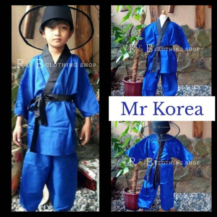 Mr KOREA United Nations Costume/Korea Boy | Lazada PH