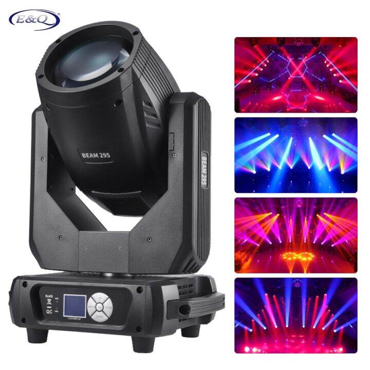 ใหม่ Professional 295W Beam Moving Head Light พร้อมโฟกัส Frost และ Rainbow เลนส์ Strong Beam ...