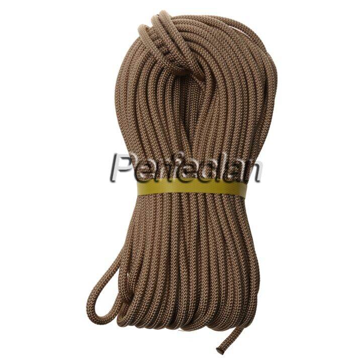 8mm 40M Static Rope Rescue Rope Rock Climbing Rappelling Tr | Lazada PH
