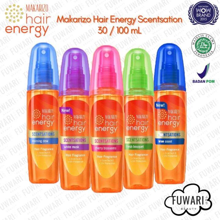 🟢 𝐅𝐔𝐖𝐀𝐑𝐈 🟢 MAKARIZO Hair Energy SCENTSATIONS Hair Fragrance 30mL ...