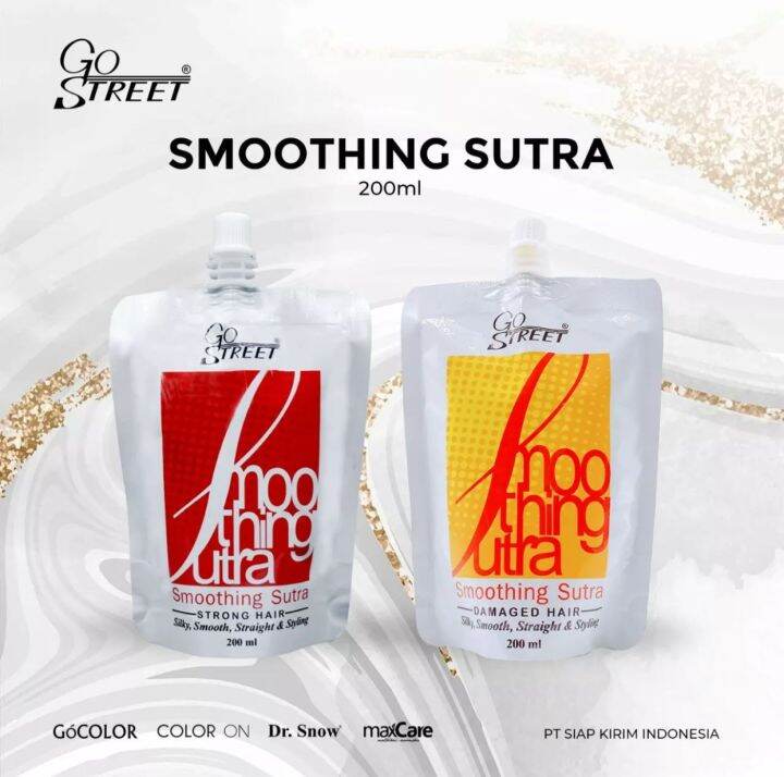 Go Street Smoothing Sutra Damaged & Strong Hair 200ML - Obat smoothing ...