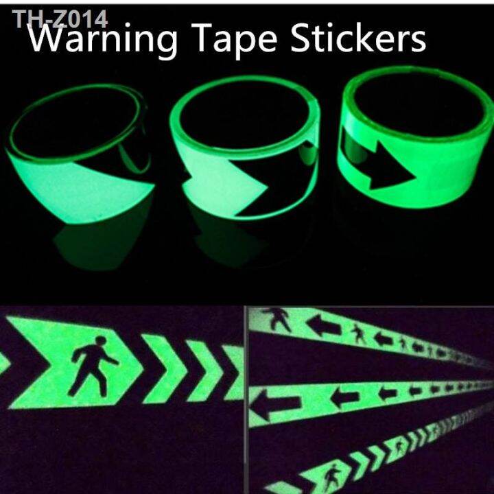 Luminous warning sticker fire emergency safety channel sign corridor ...