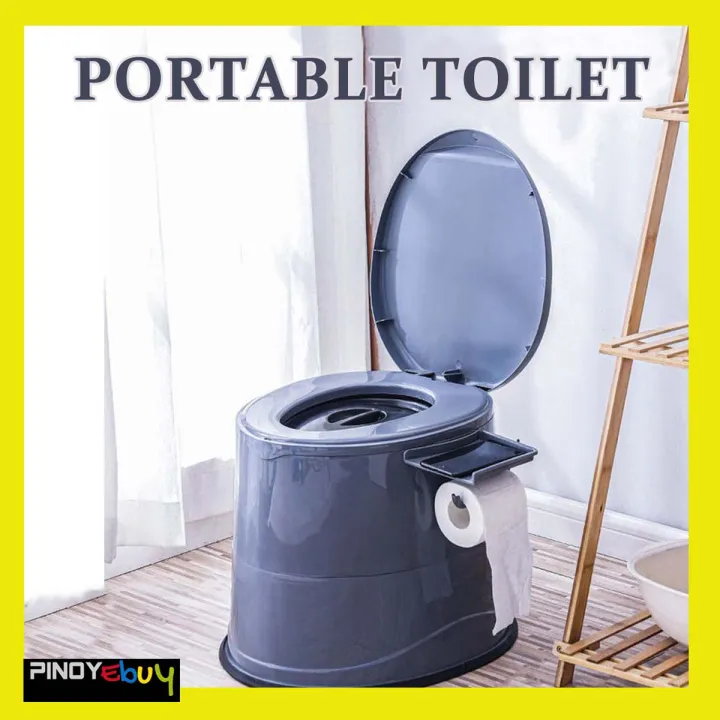 PINOYEBUY Elderly Toilet Household Portable Adult Toilet Pregnant Women ...