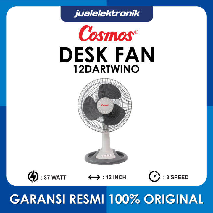 Cosmos 12DARTWINO – Desk Fan 12 inch | Lazada Indonesia